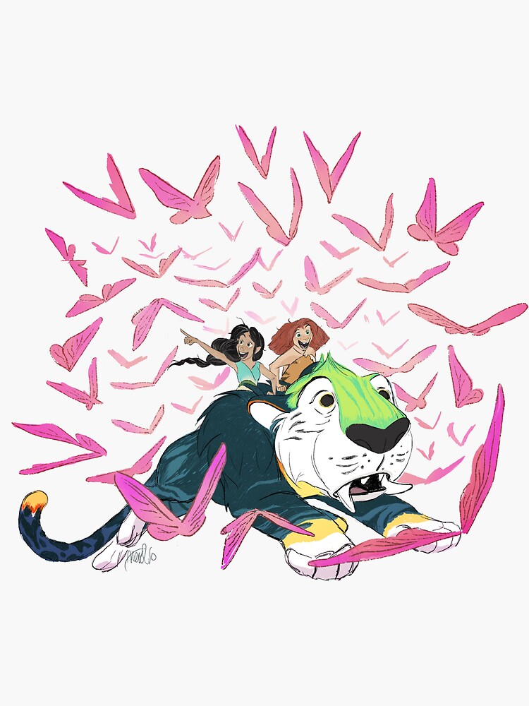 "The Croods Butterfly Forrest" Sticker for Sale by brainstorm | Redbubble