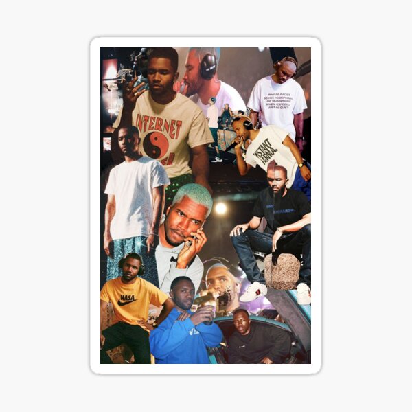 "Iconic Frank Ocean " Sticker by claywalkr | Redbubble