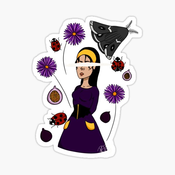 "Cottagecore Bats" Sticker by R-Alexandra | Redbubble