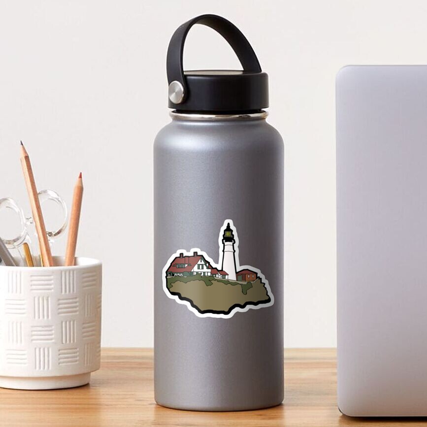 "Portland Head Light" Sticker for Sale by AnxiousDoodler | Redbubble