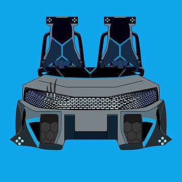 "velociCoaster front seat " Sticker for Sale by Estop | Redbubble