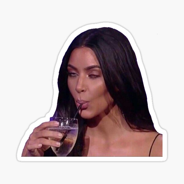 "Kim" Sticker for Sale by chelseyleeann | Redbubble