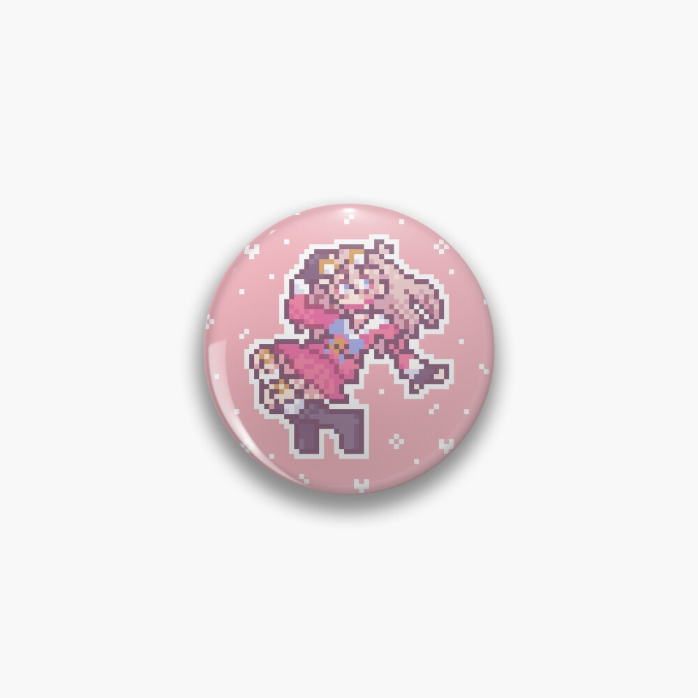 "Pixel Miu Iruma" Pin for Sale by abitofkake | Redbubble