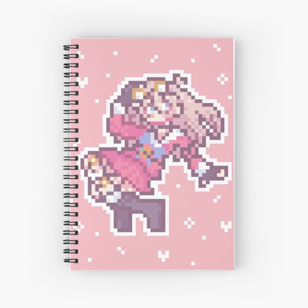 "Pixel Miu Iruma" Spiral Notebook for Sale by abitofkake | Redbubble