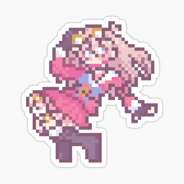 Pegatina «Pixel Miu Iruma» de abitofkake | Redbubble