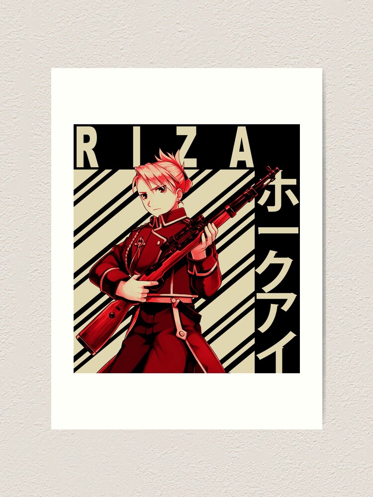"Hawkeye Riza - Vintage Art" Art Print for Sale by Jack Johnson | Redbubble