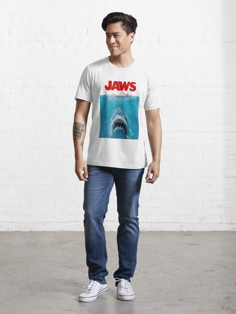 "Jaws Original Movie Poster" T-shirt by FifthSun | Redbubble