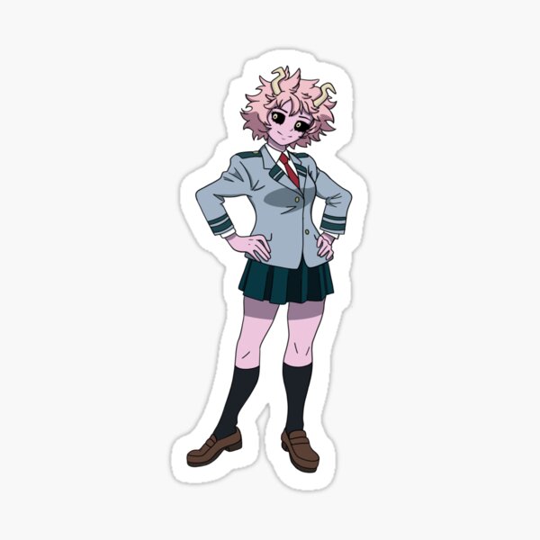 "Mina Ashido" Sticker for Sale by cinderk123 | Redbubble
