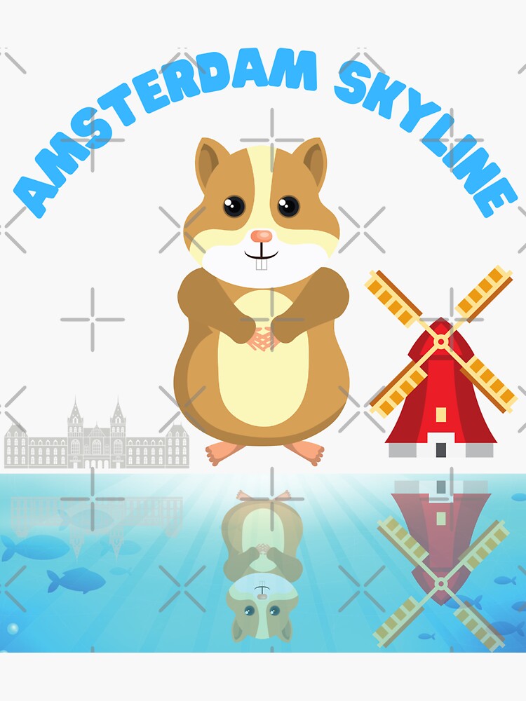 "Hamster, Amsterdam, animal, skyline, city, europe, netherlands ...