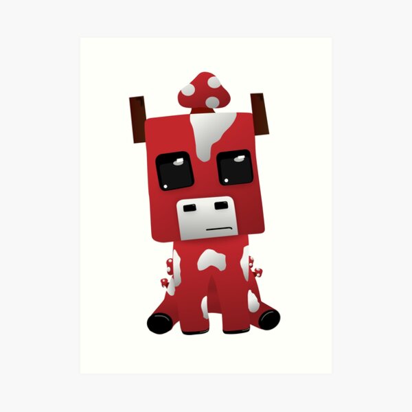 "Little Mooshroom" Art Print by sandeedwards | Redbubble