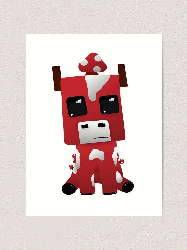"Little Mooshroom" Art Print by sandeedwards | Redbubble