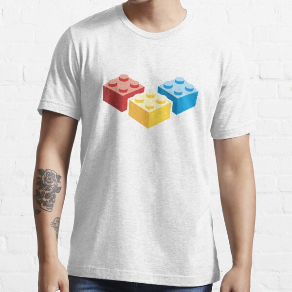 "3 Bricks" T-shirt for Sale by Captainsmog | Redbubble | lego t-shirts ...