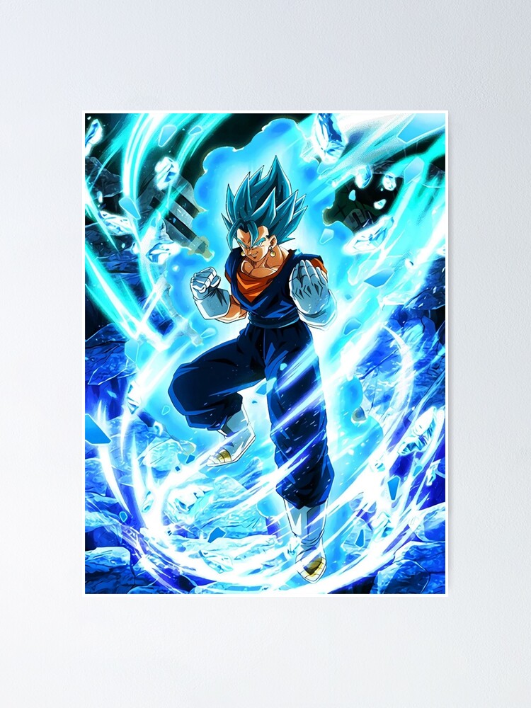 "Vegito Blue - DBS" Poster by AbdeeFactory | Redbubble