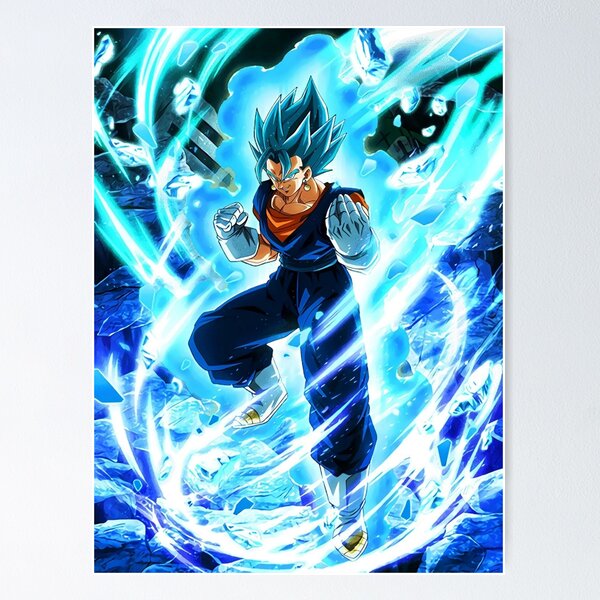 "Vegito Blue - DBS" Poster by AbdeeFactory | Redbubble