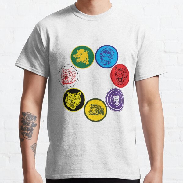 "Scythe - Board Game - Base and Invaders from Afar Faction Character Symbols" Classic T-Shirt ...