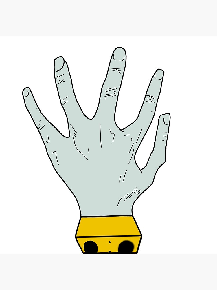 "Tomura shigaraki hand design my hero academia " Poster for Sale by ...