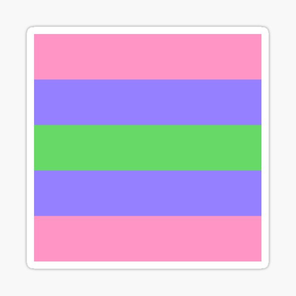 "Trigender Flag" Sticker by LGBT-Liberation | Redbubble