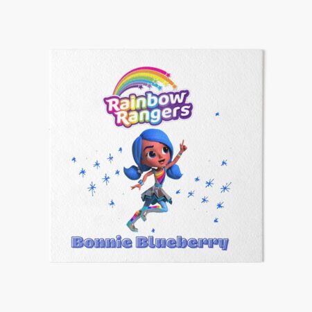 "Rainbow Rangers Bonnie Blueberry" Art Board Print for Sale by Meson1 ...