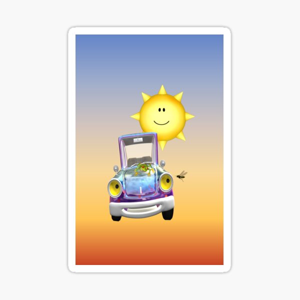 "Sunny Days" Sticker for Sale by LoneAngel | Redbubble