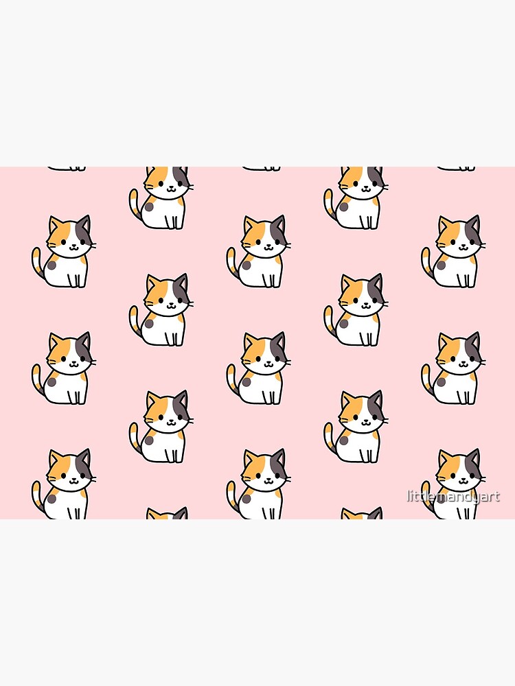 "Calico Cat" Mask for Sale by littlemandyart | Redbubble