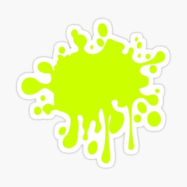 "Electric Vibrant Lime Solid Color" Sticker by Garaga | Redbubble