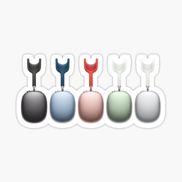 "Airpods Max" Sticker for Sale by bradaroni | Redbubble
