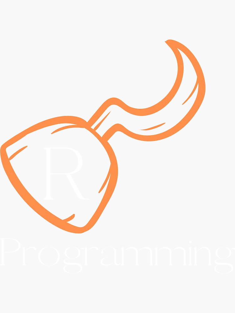 "R Program" Sticker for Sale by NeuroVestigo | Redbubble
