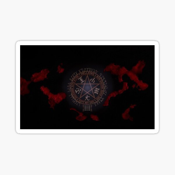 "Hellsing" Sticker by Lustkill | Redbubble
