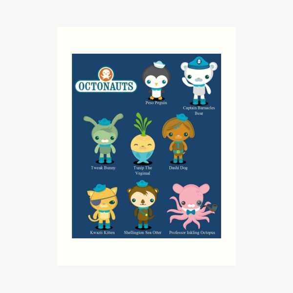 "Octonauts Design" Art Print by TomSearle02 | Redbubble