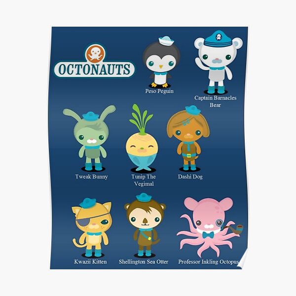Tweak Bunny Rabbit Octonauts Canvas Art Prints Art & Collectibles jan ...
