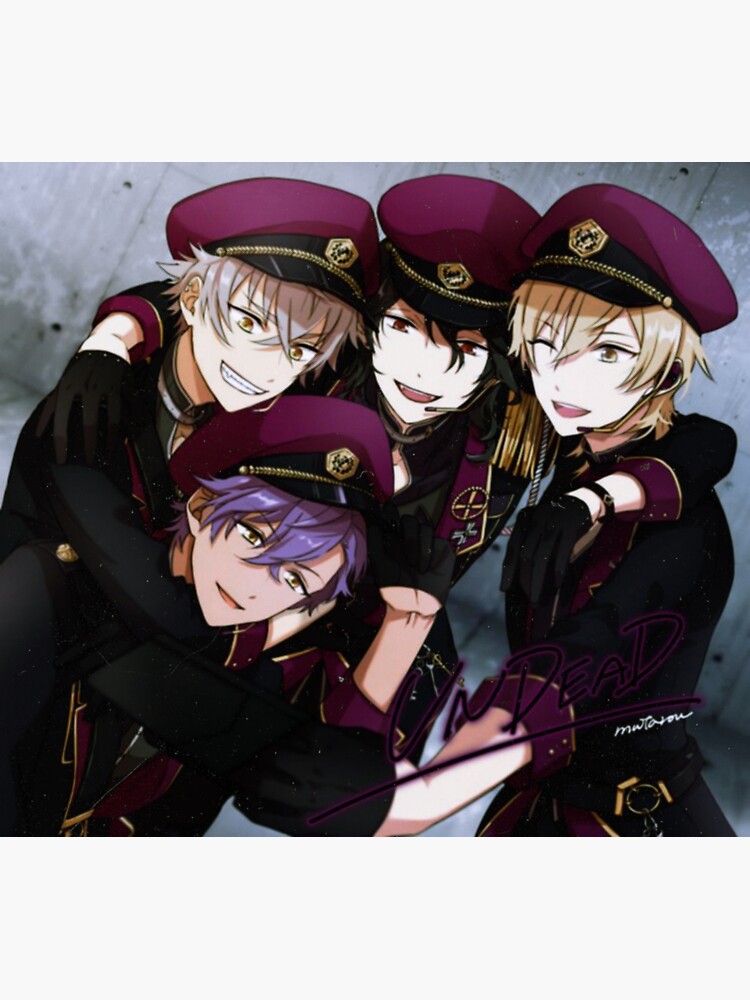 "Undead! Ensemble Stars" Sticker for Sale by sickmaid | Redbubble