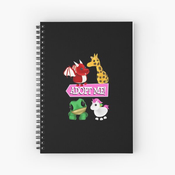 Adopt Me Roblox Family Spiral Notebooks | Redbubble