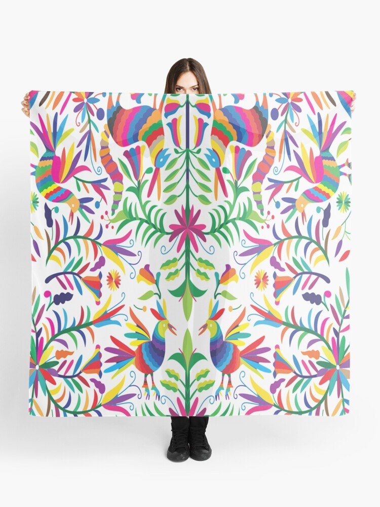 Textiles Tradicionales Mexicanos Lámina Artística Con La Obra