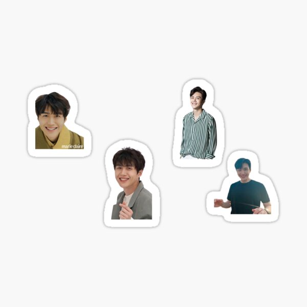 "kim seon ho sticker pack" Sticker for Sale by bhaviniiii | Redbubble