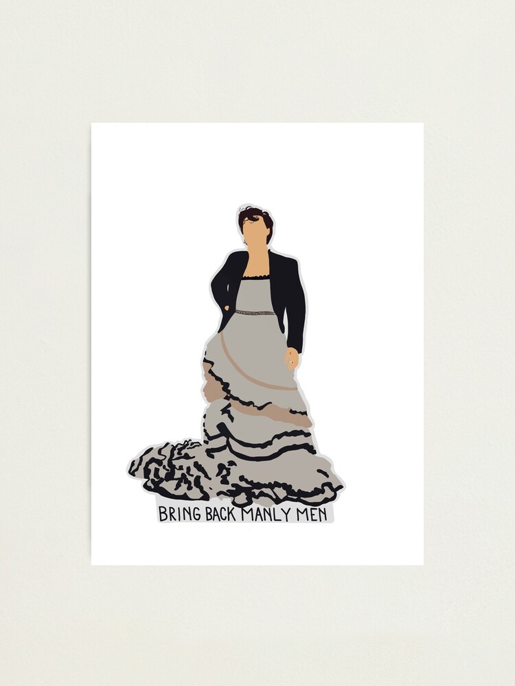 "Harry Styles Bring Back Manly Men" Photographic Print for Sale by ...
