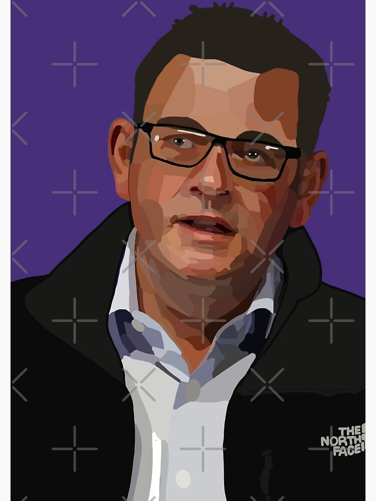 "Dan Andrews – North face" Spiral Notebook by ashleyecarr | Redbubble