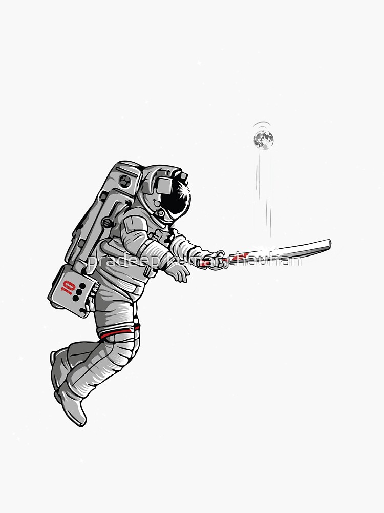 "Space cricket" Sticker for Sale by radeeo | Redbubble
