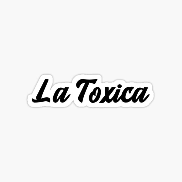 "TOXICA CUTE" Sticker for Sale by Leomi-2 | Redbubble