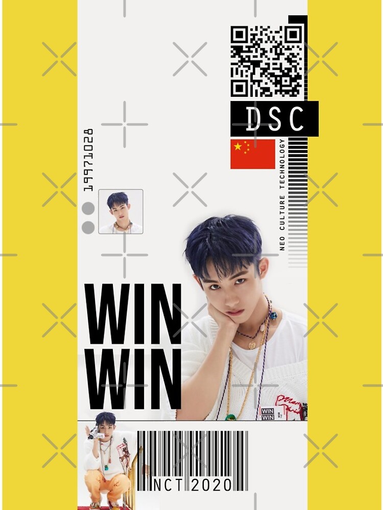 "nct resonance pt. 2 ticket phone case - winwin" iPhone Case for Sale by princehxns | Redbubble