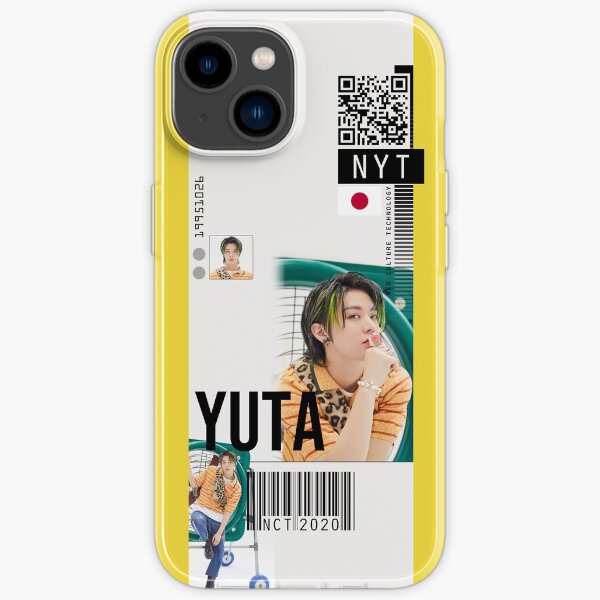 "nct resonance pt. 2 ticket phone case - yuta" iPhone Case for Sale by ...