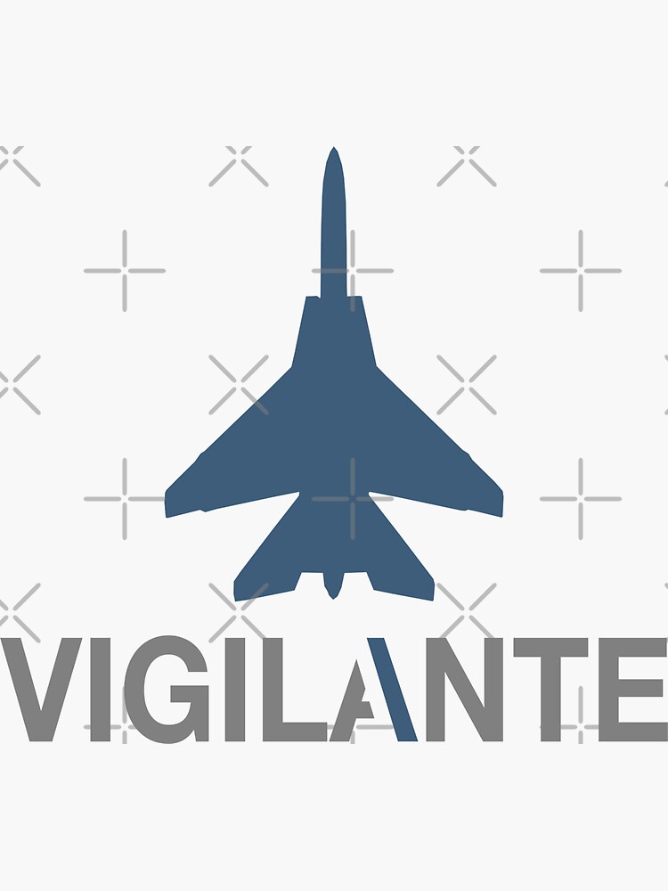 "A-5 Vigilante" Sticker for Sale by TGStudios | Redbubble