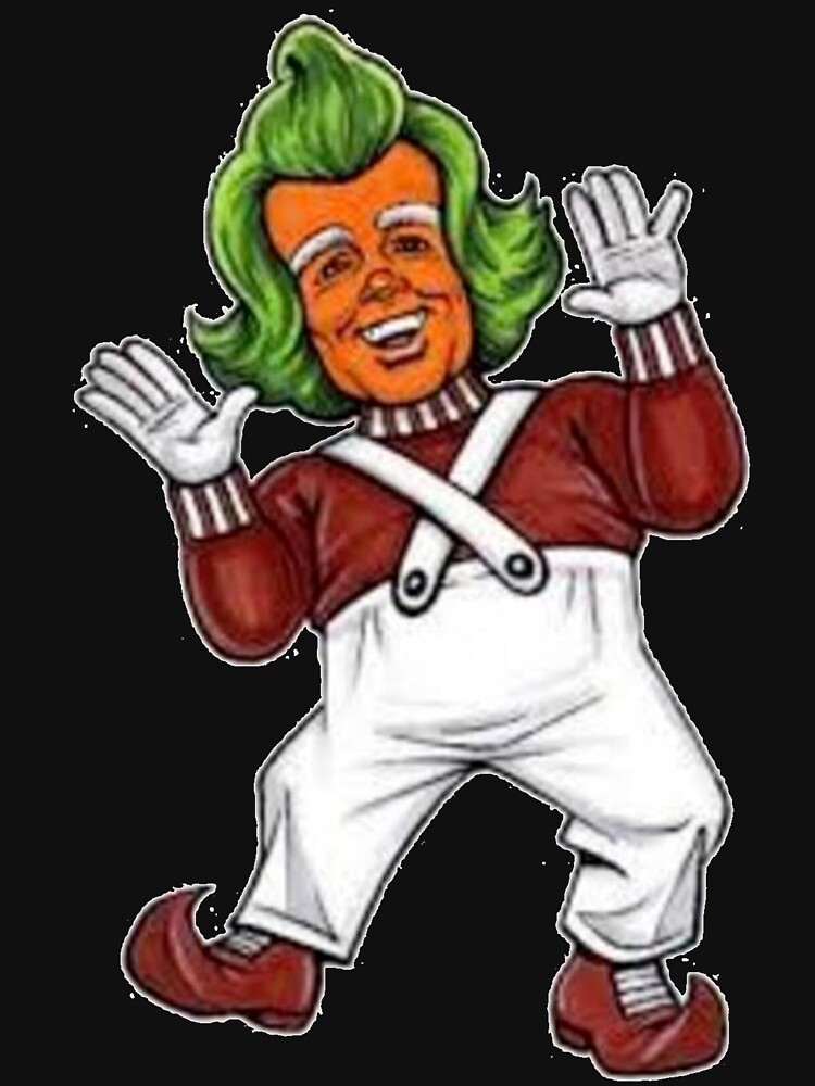 "Oompa loompas Willy Wonka" T-shirt for Sale by johnrk | Redbubble ...