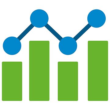 "Multi Color Bar Chart" Poster for Sale by Woopee | Redbubble