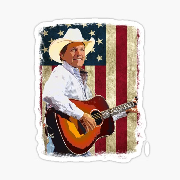 George Strait Stickers | Redbubble