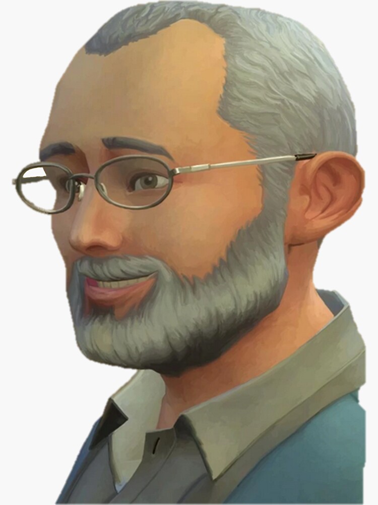 "CallMeKevin - Dear Leader Jim Pickens With Black Background" Sticker ...