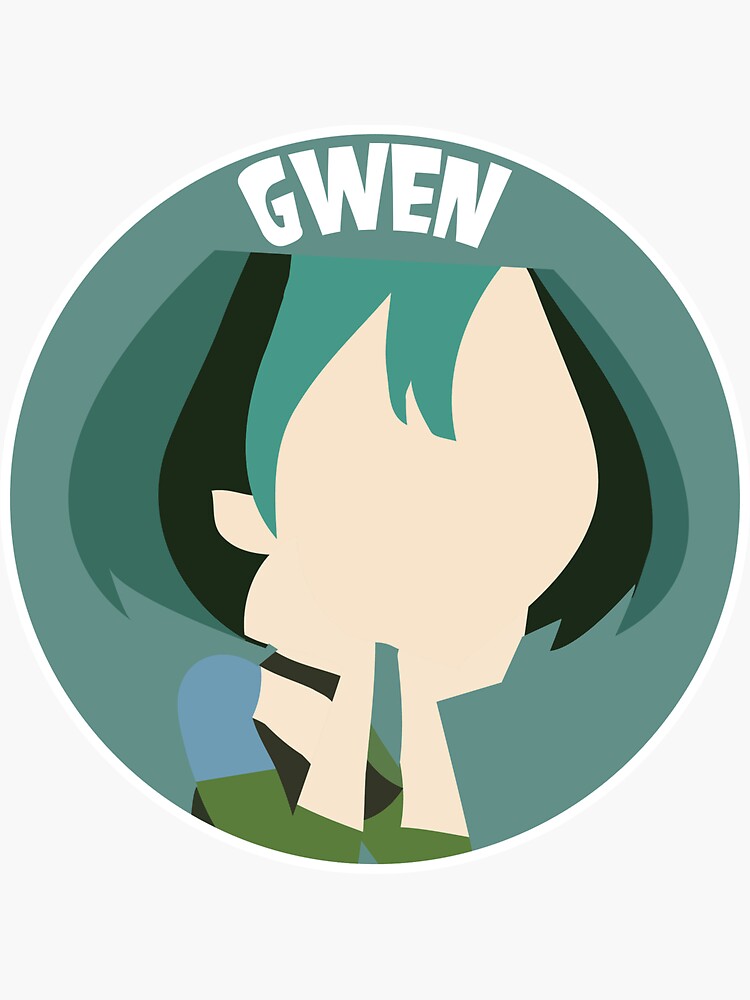 "gwen" Sticker for Sale by Chloe R | Redbubble