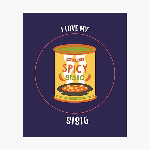 "Sisig Filipino Food Tshirt Tee Shirt Street Food Cute Funny Kawaii ...