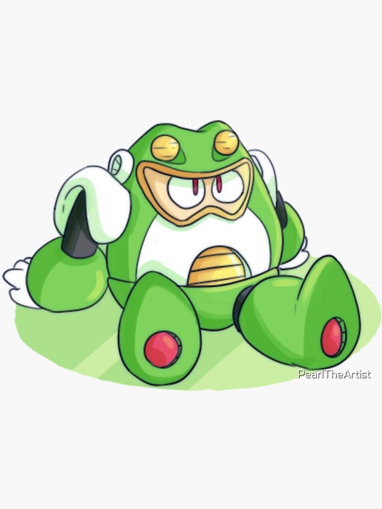 "Toad man sticker" Sticker by PearlTheArtist | Redbubble