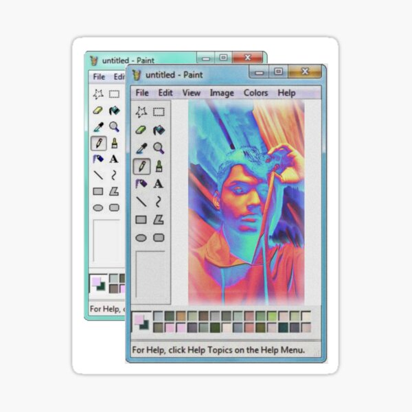 "Copy of Windows xp aesthetic" Sticker by pinaki--- | Redbubble