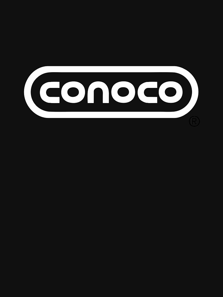 "Conoco " T-shirt for Sale by damienpaiin | Redbubble | inc t-shirts - business t-shirts - gas t ...